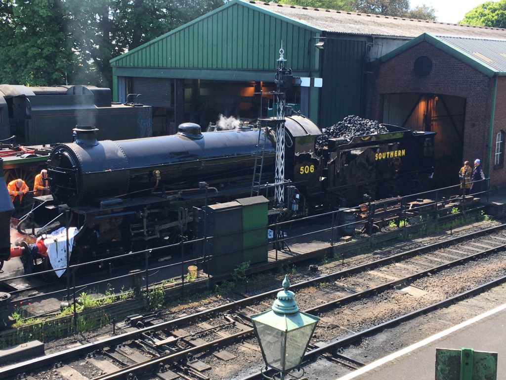 S15 506 returns to steam! - Urie Locomotive Society Ltd